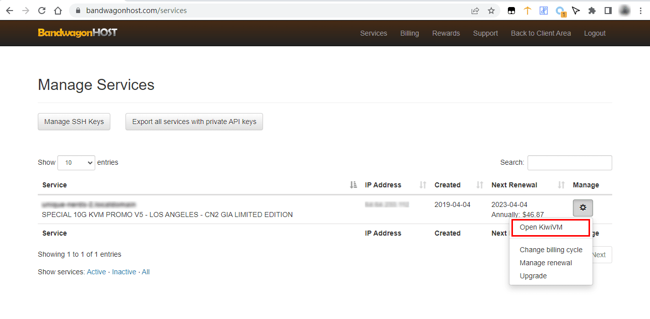 搬瓦工IP被封检测及更换IP教程-CNBoy 四海部落