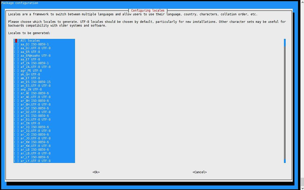 解决 debian 10 中文显示乱码的问题-CNBoy 四海部落